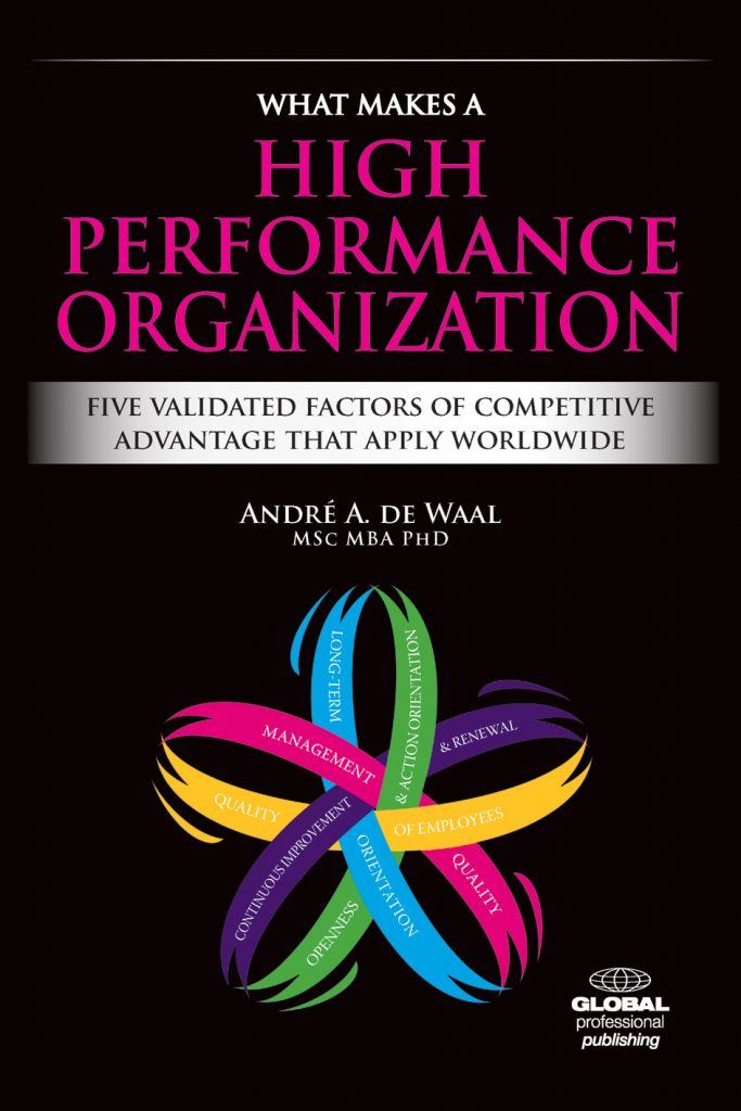 A comparison of 26 High Performance Organization - HPO studies - HPO Center